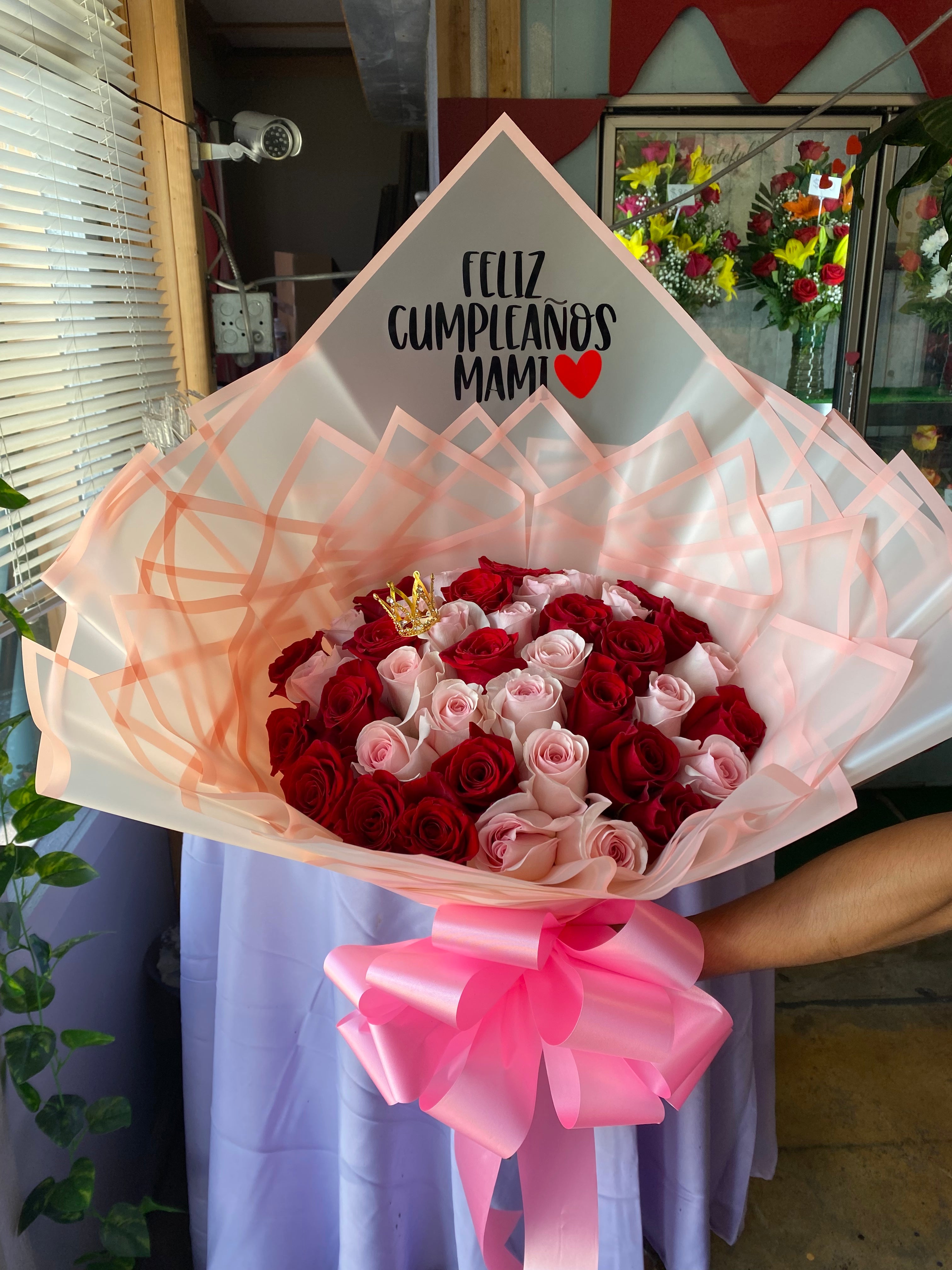 36 pink and red roses 💖 – bouquetsbyrubyhtx