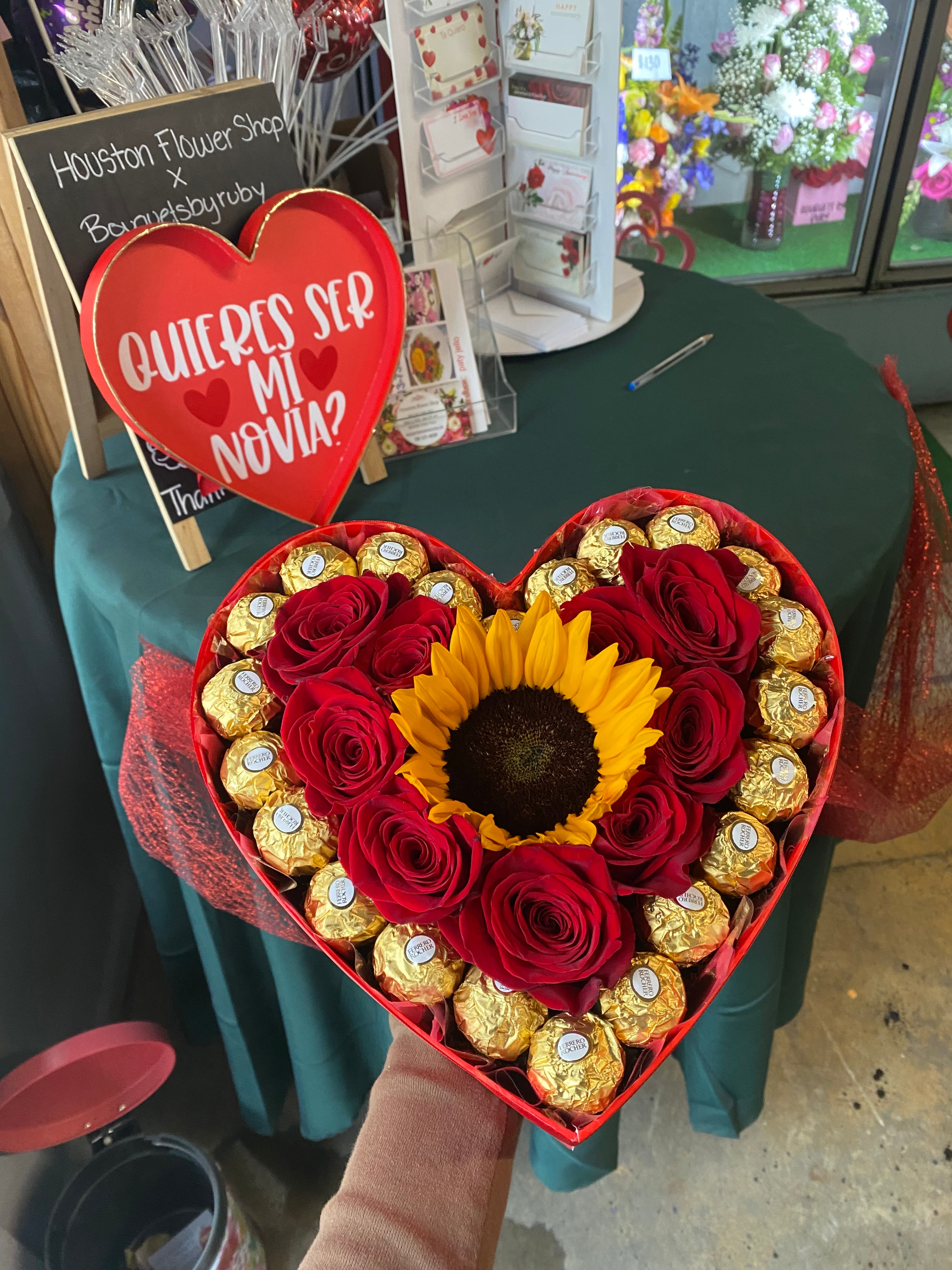 Small Sweet Sunshine love heart ️ – bouquetsbyrubyhtx