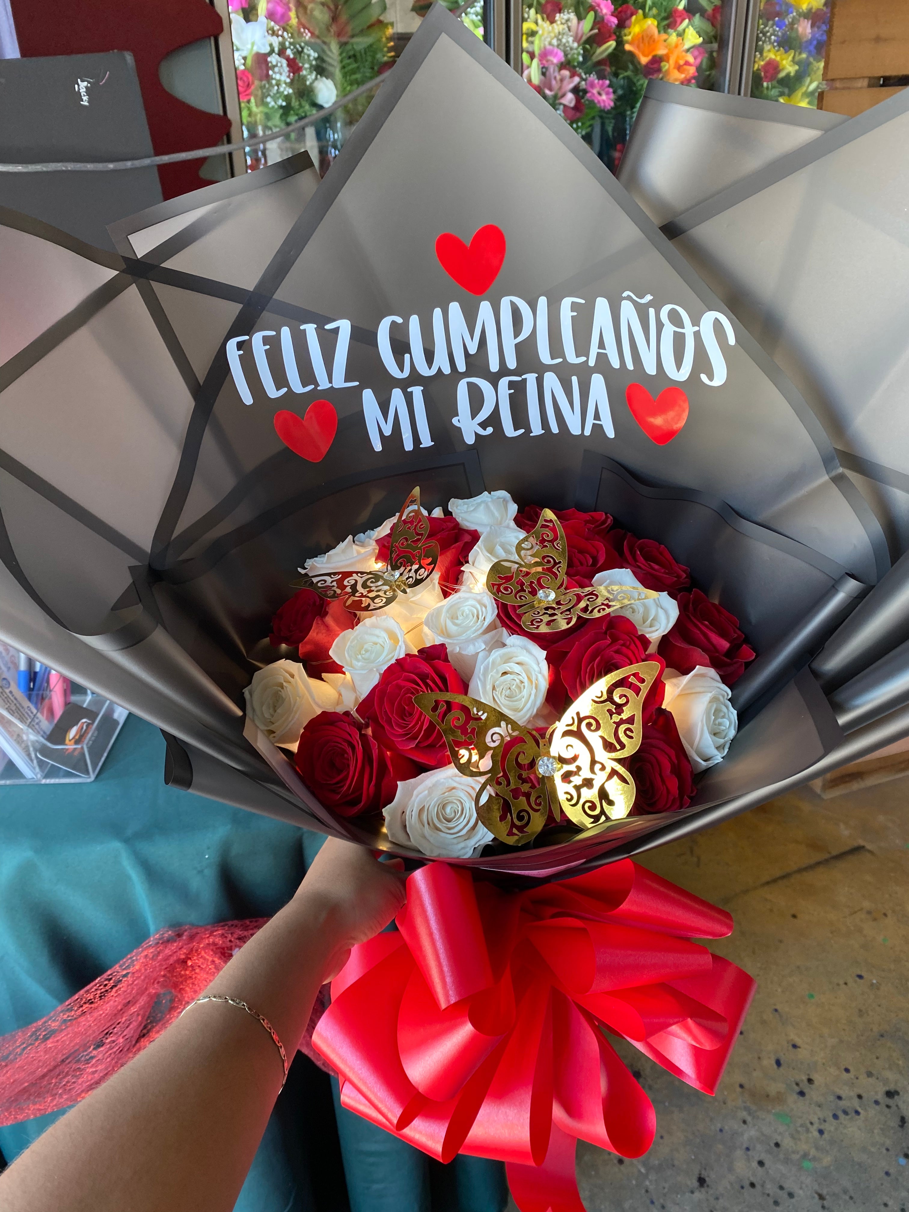 24 rose collection with different designs! – bouquetsbyrubyhtx