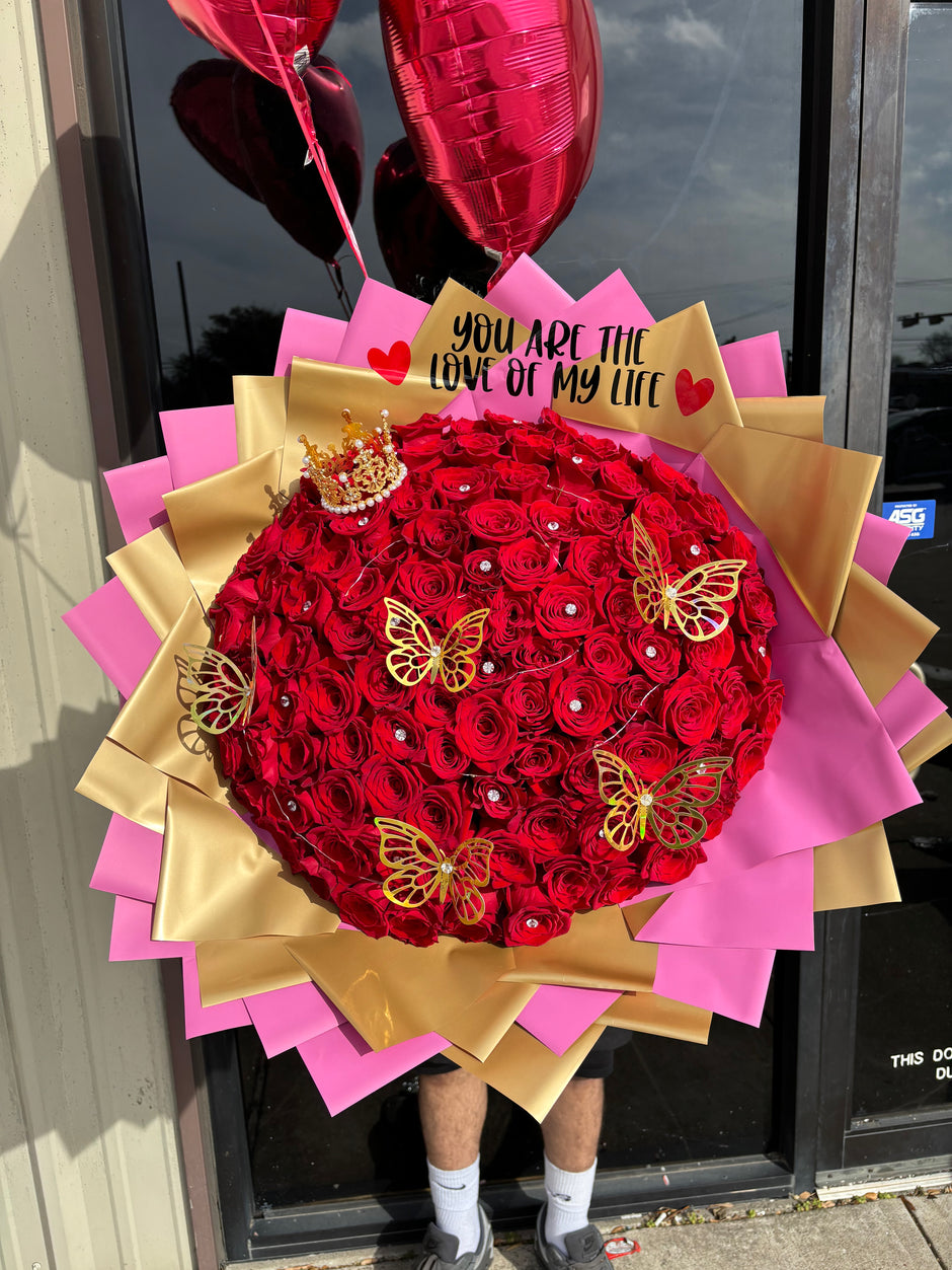 The Best Ramo BUCHONES ! (100 roses +) – bouquetsbyrubyhtx