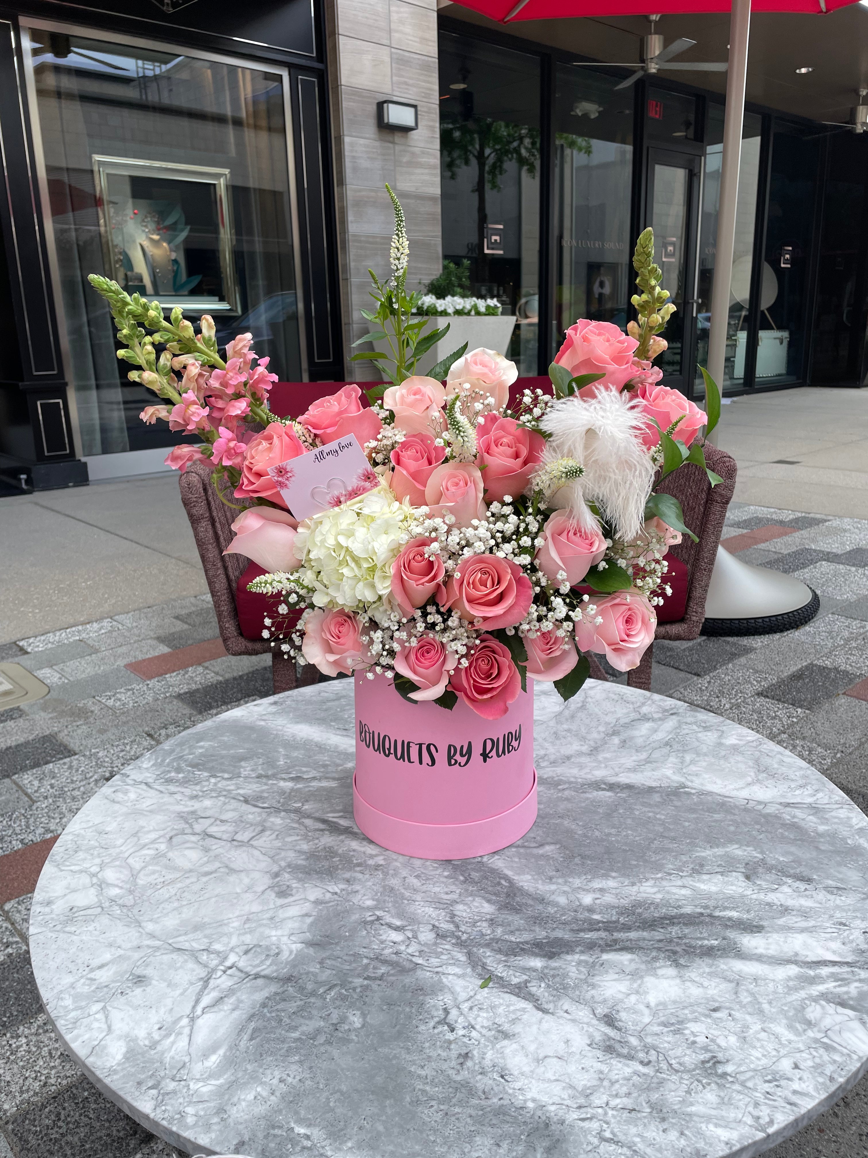 Floral box – bouquetsbyrubyhtx