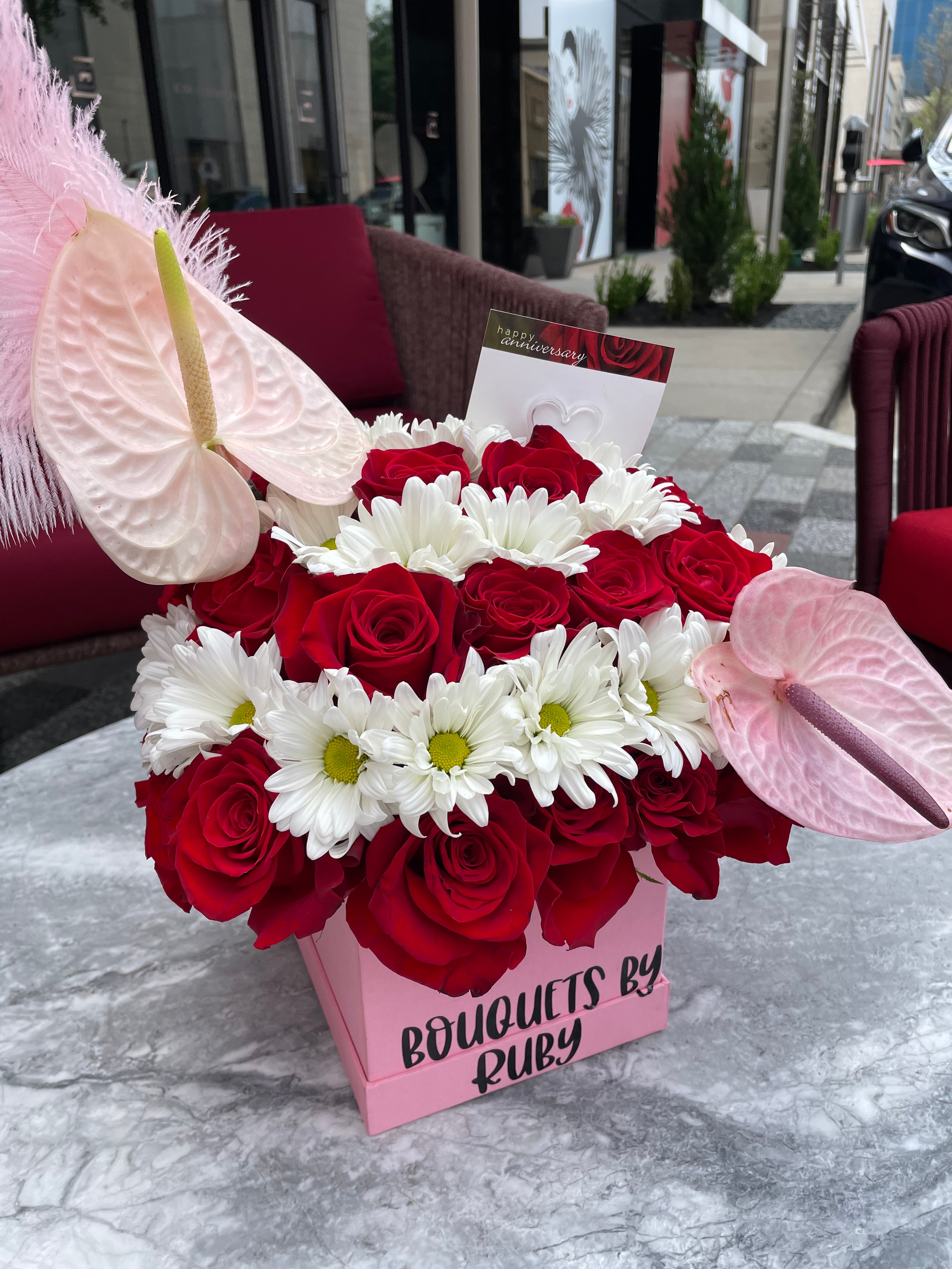 Floral box – bouquetsbyrubyhtx