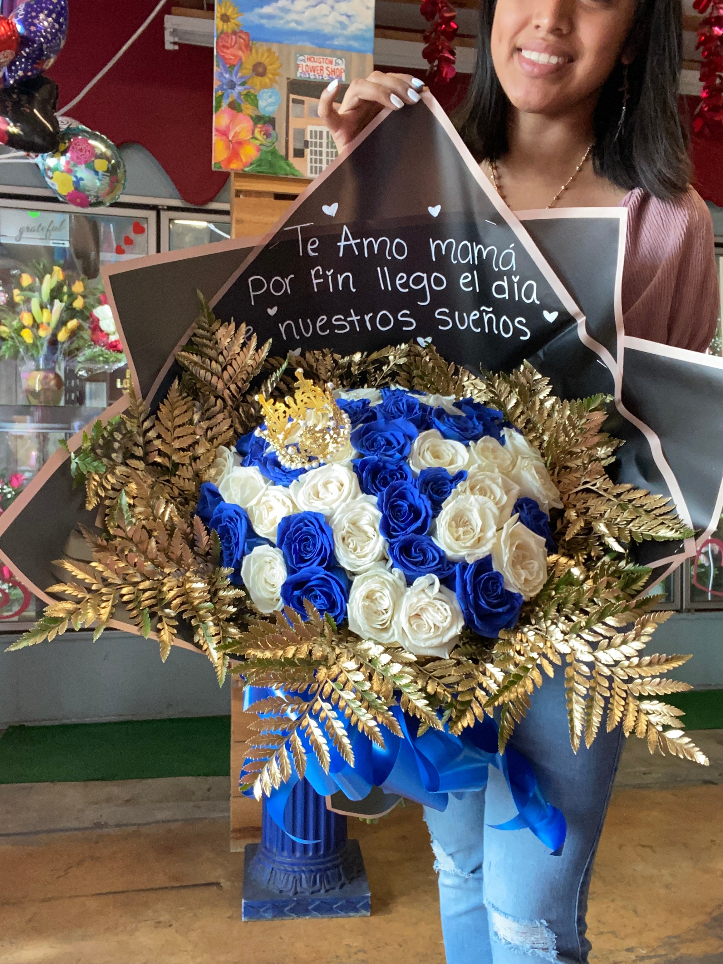 50 roses with different designs ️ – Page 2 – bouquetsbyrubyhtx